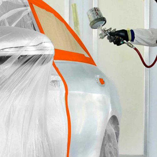 Automotive masking tape high temperature - FANDELI