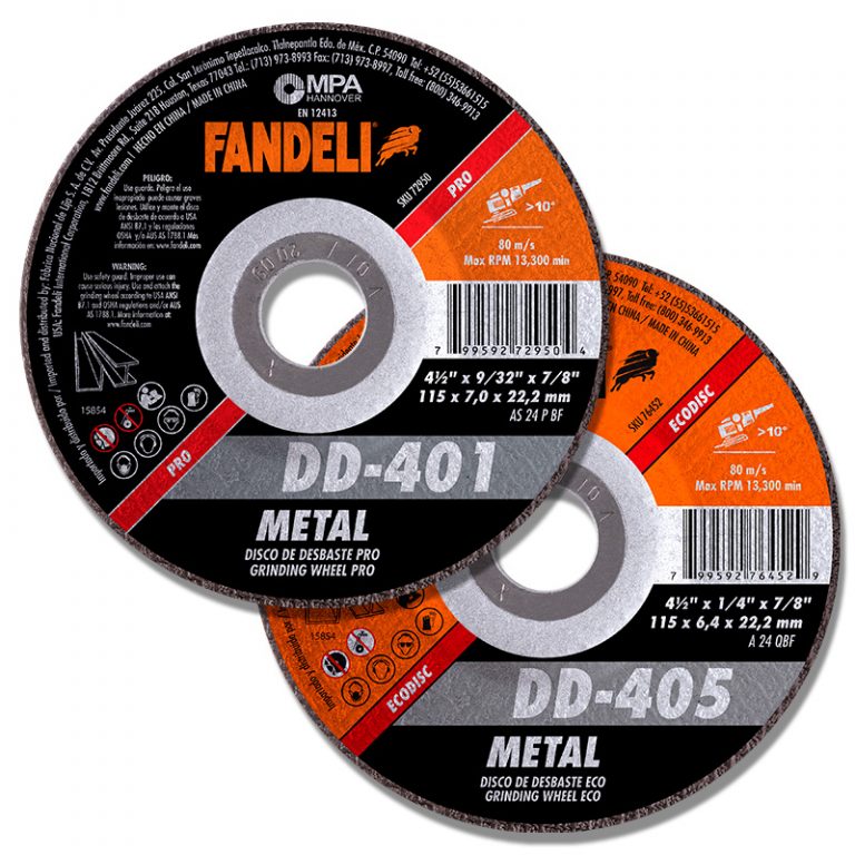 Discos de corte delgado - FANDELI México